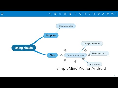 Simplemind Pro For Android Using Clouds Such As Google Drive Youtube