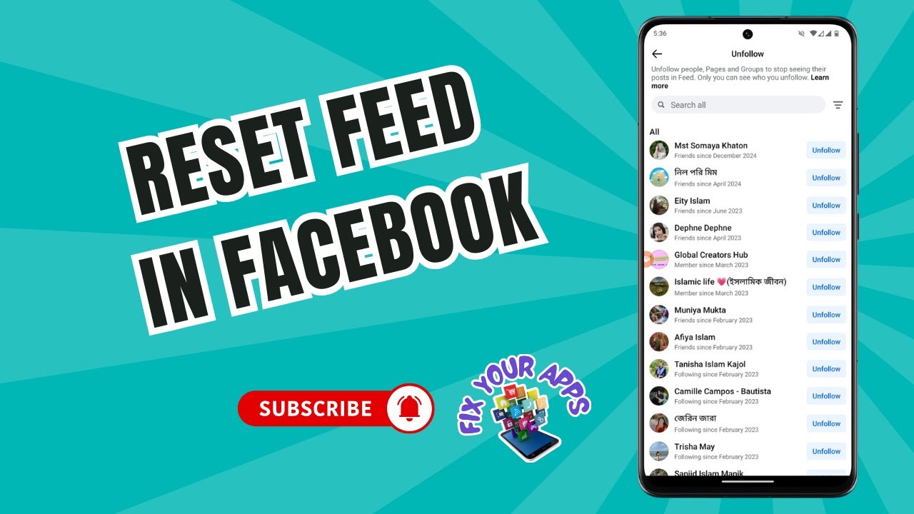 How To Reset Feed In Facebook Youtube
