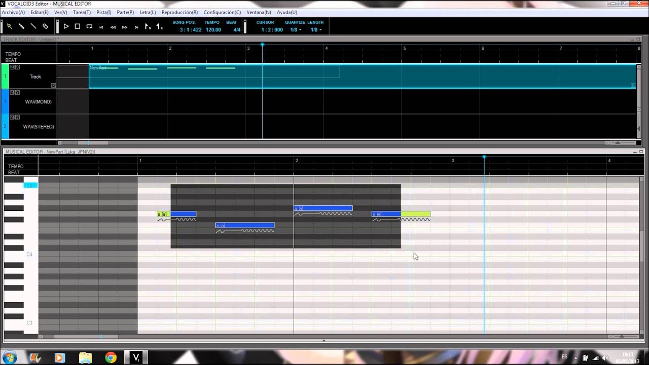 Tutorial Vocaloid 3 Básico Youtube