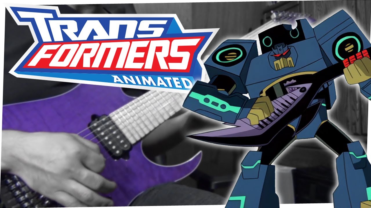 Transformers Animated Theme Guitar Cover Youtube