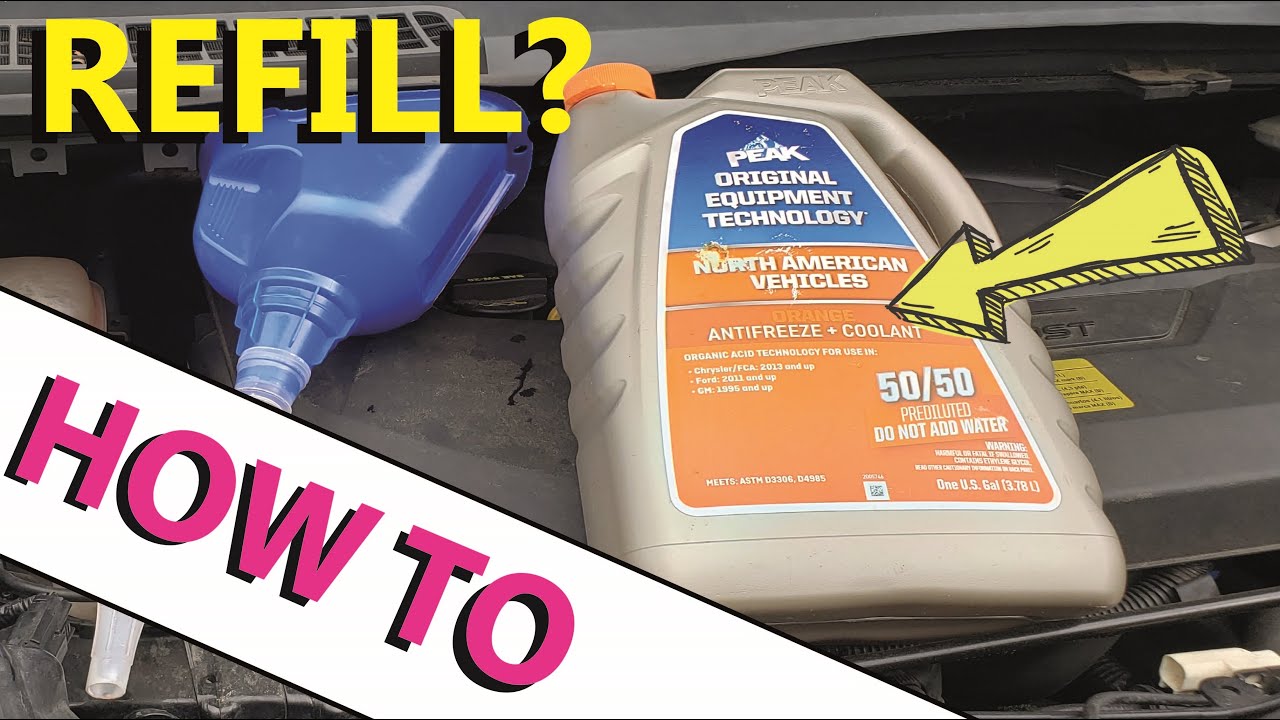 How To Refill Coolant On A 2013 2016 Ford Escape How To Escape Youtube