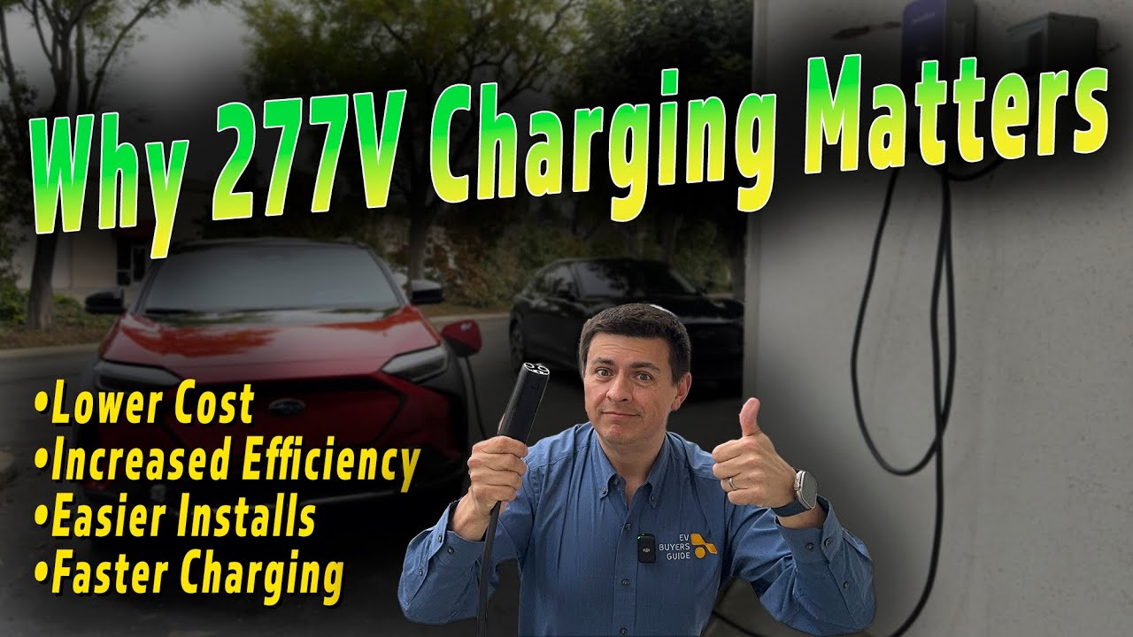 Nacs J3400 S Support For 277v Charging Is A Huge Deal And Here S Why