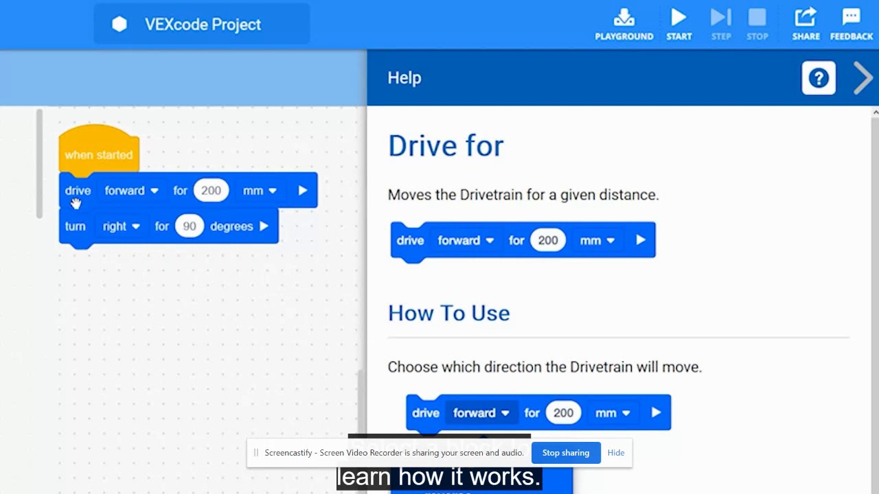 Vexcode Vr Getting Started Youtube