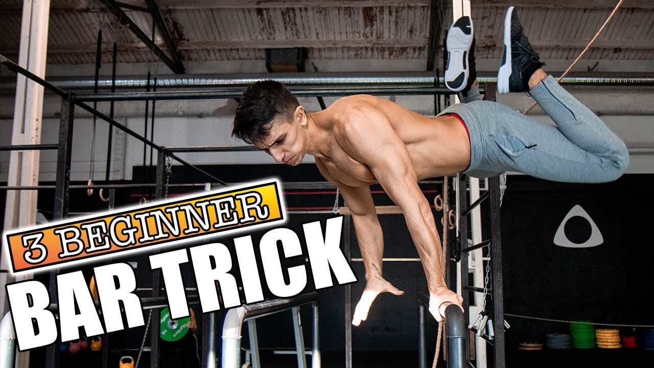 3 Easy Parallel Bar Tricks Street Workout Freestyle Youtube