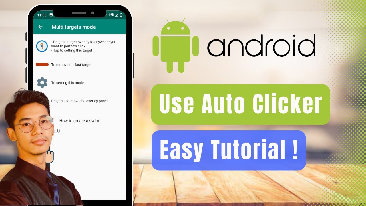 How To Use Auto Clicker On Android Youtube