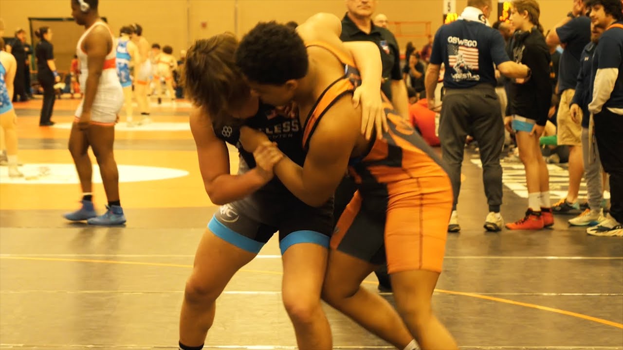 Marcus Malone Of Psf Wrestling Academy R V Jaxon Penovich Of
