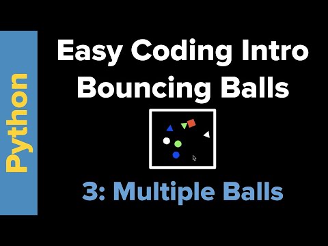 Python Bouncing Ball Simulator 3 Youtube