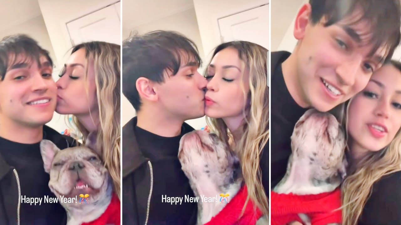Lucas Dobre Girlfriend Ivanita Lomeli His Dog Kissing To Lucas Dobre