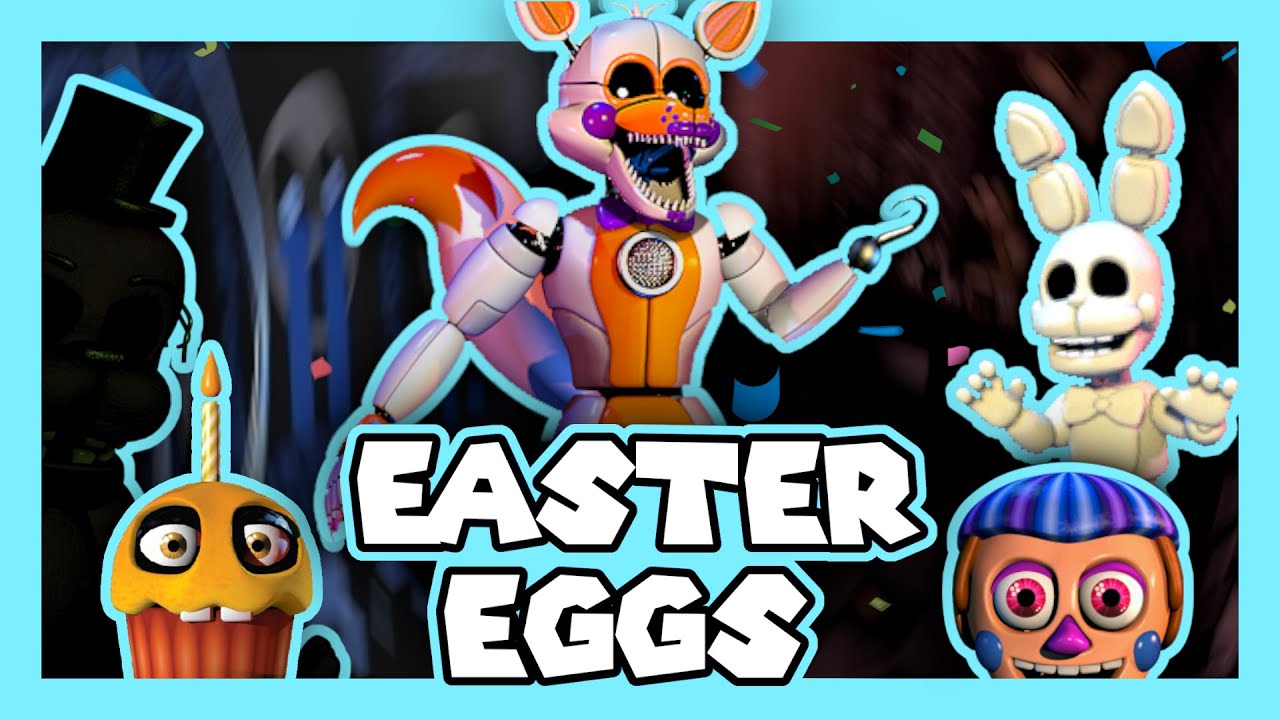 Every Easter Egg In The Fnaf Series Five Nights At Freddy S 1 7 Youtube
