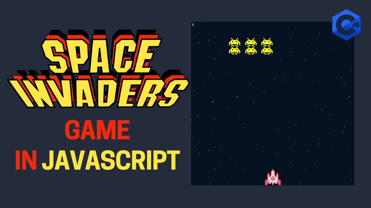 Space Invaders Game In Html Css Js With Source Code Speed Coding