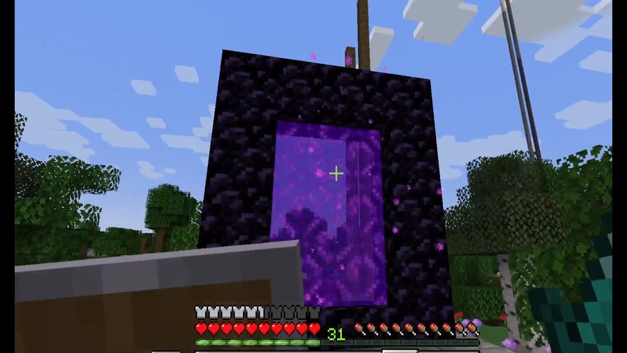 Terjebak Di Dunia Nether Minecraft Youtube