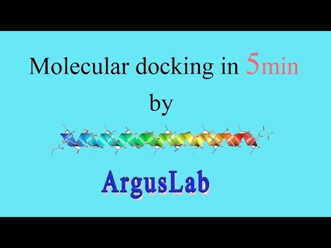 Molecular Docking Using Arguslab Youtube