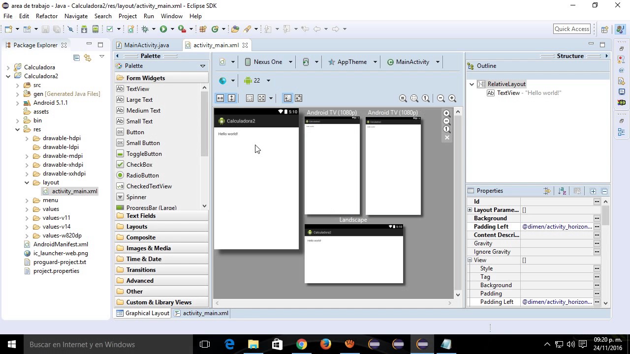 Configurar Eclipse Para Crear Aplicaciones Android Youtube