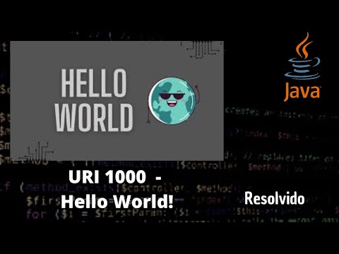 Uri 1000 Beecrowd Resolvido Em Java Youtube