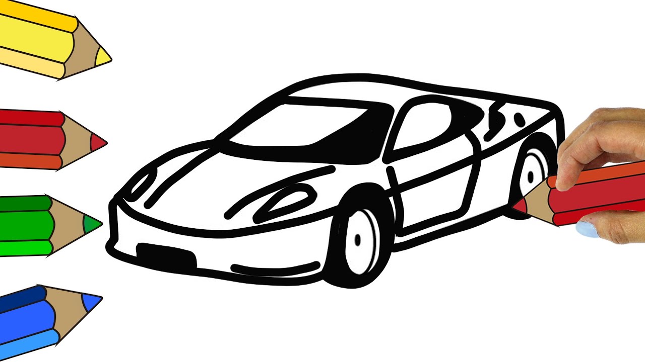 Dibujo De Coche Deportivo Sencillo Los Mejores Coches Deportivos De