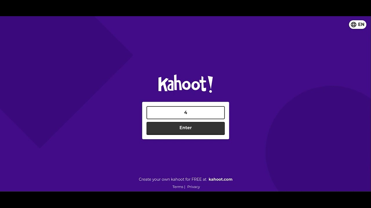 Typing Random Kahoot Codes Till I Get In Youtube