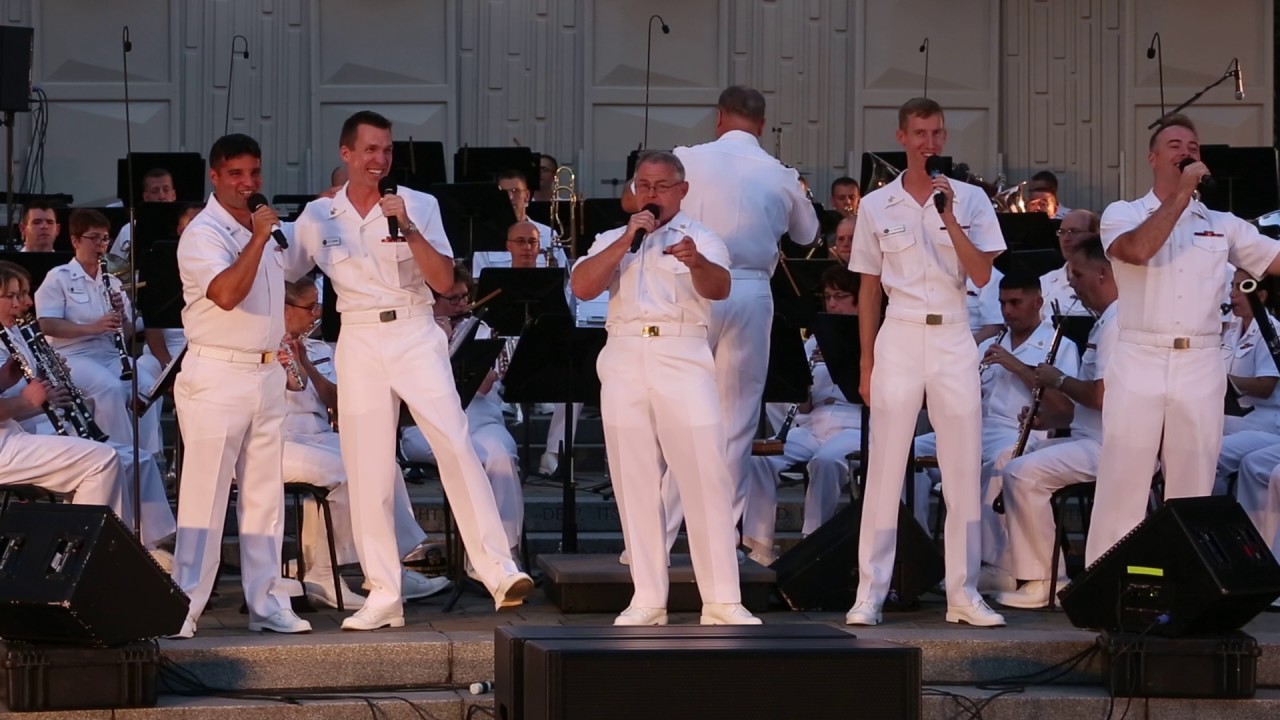 Us Navy Band Sea Chanters Blow The Man Down A Sea Shanty Youtube