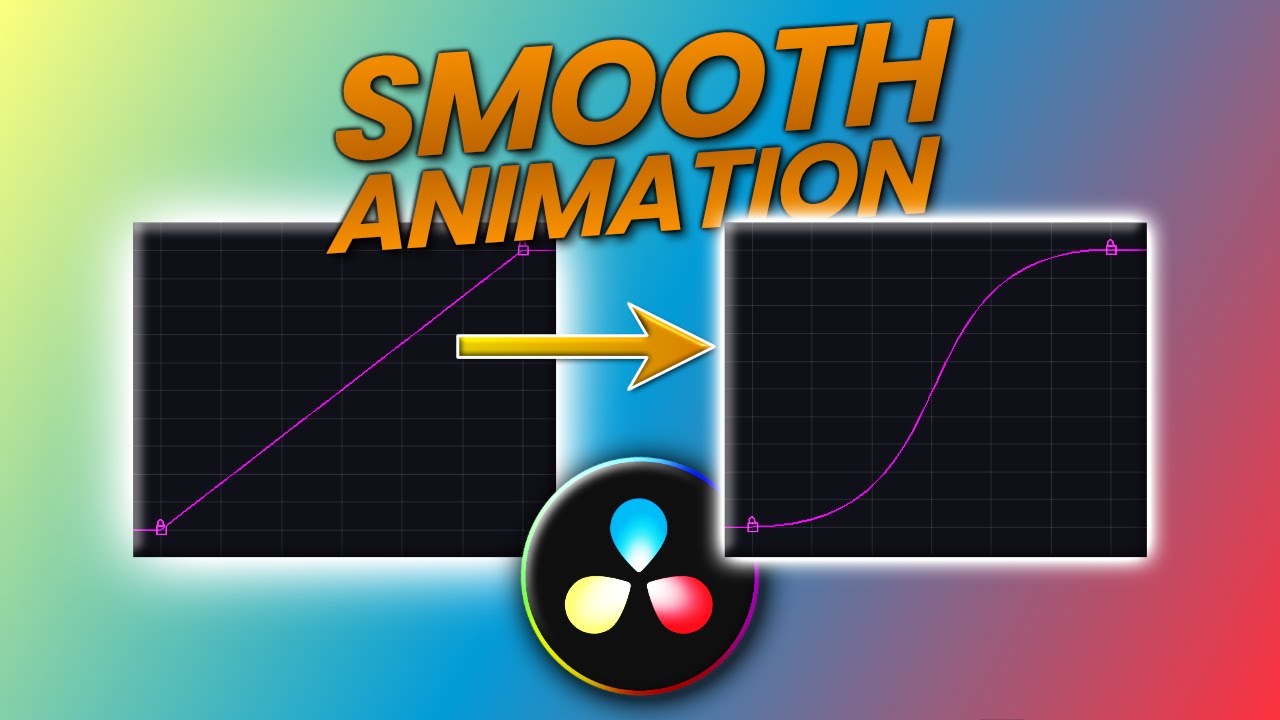 How To Easy Ease In Davinci Resolve Smooth Animation Tutorial Youtube