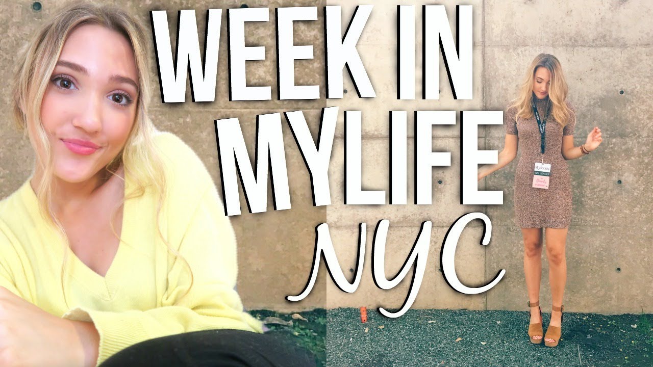 A Week In My Life As A Nyc College Student Youtube