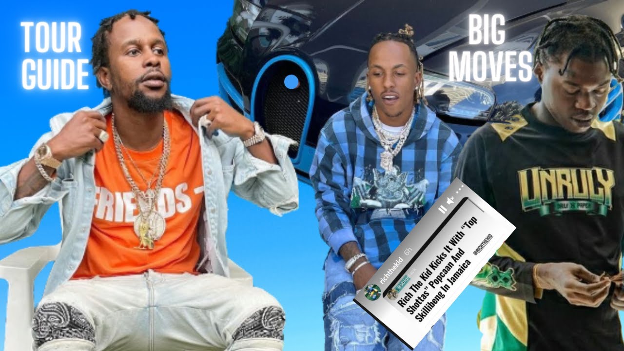 Fans D Ss Popcaan For This Skillibeng Rich The Kid Finally Did This
