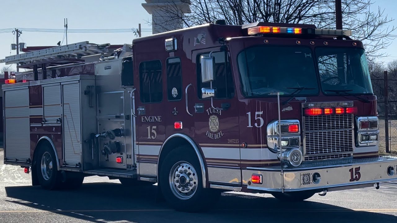 Tulsa Engine 15 Responding Youtube