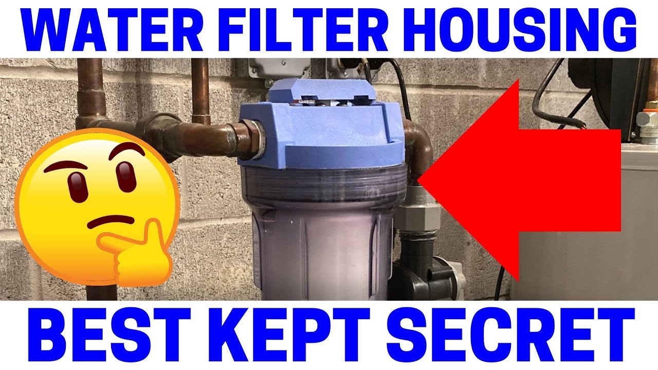 The Best Water Filter Housing Fast Easy Filter Replacement Youtube