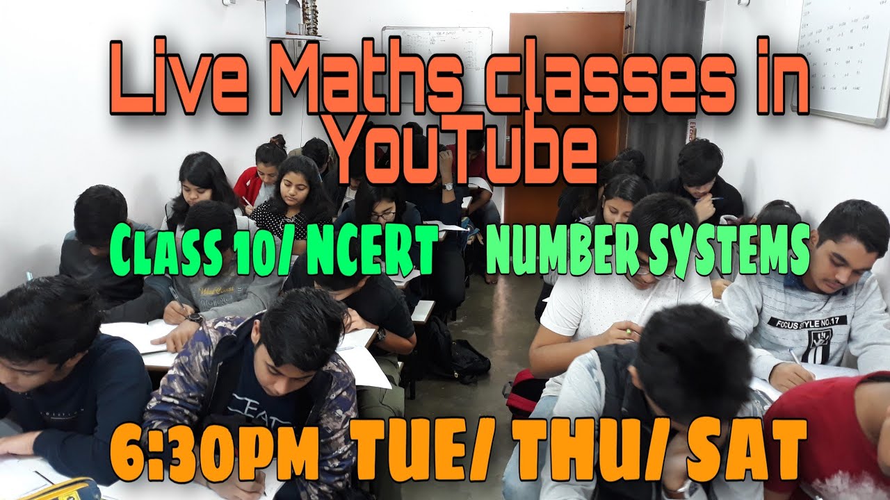 Live Maths Classes For Class 10 Youtube