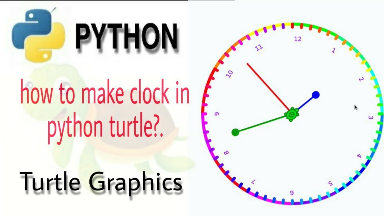 Create Analog Clock Using Python At James Daulton Blog