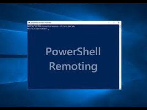 Basic Powershell Remoting Youtube
