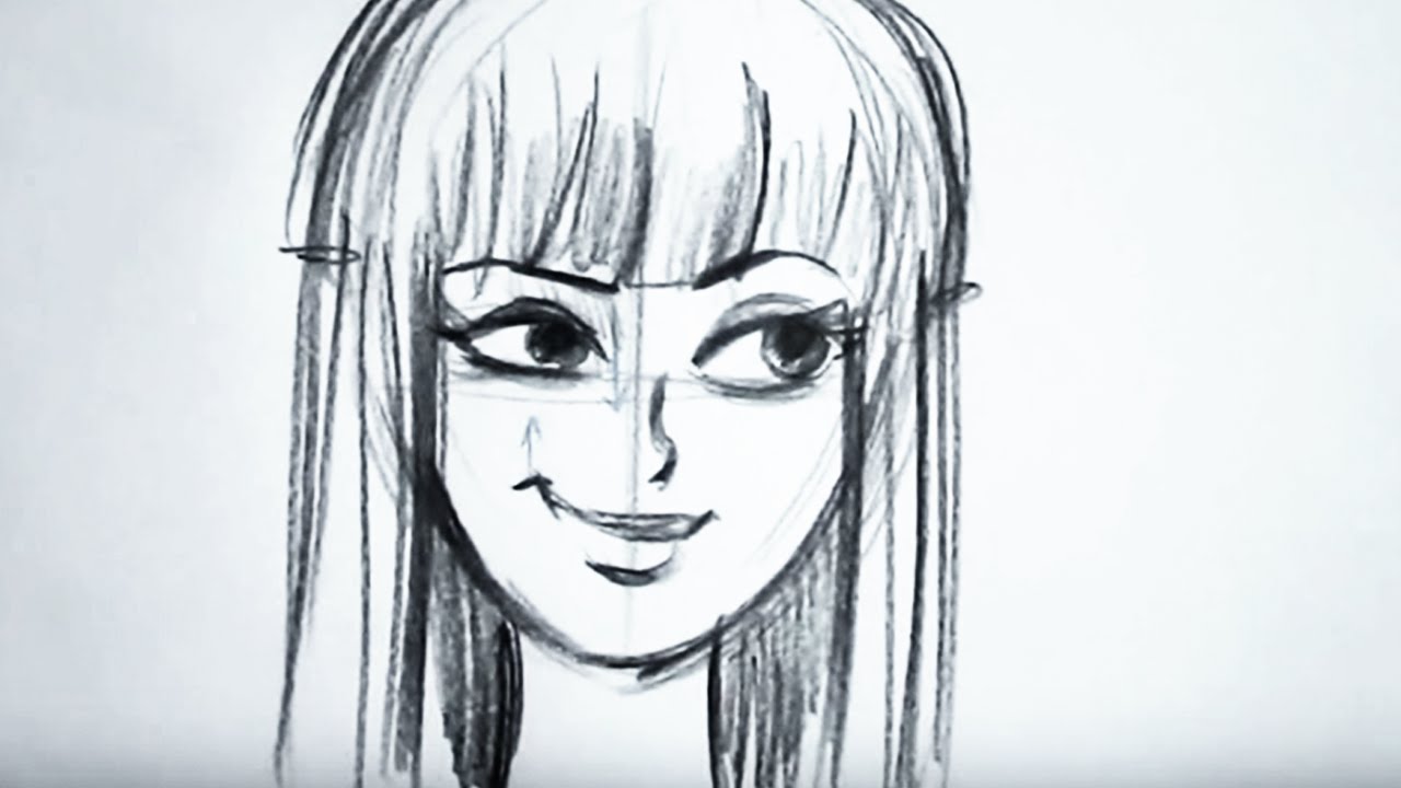 How To Draw A Smile For Beginners Youtube