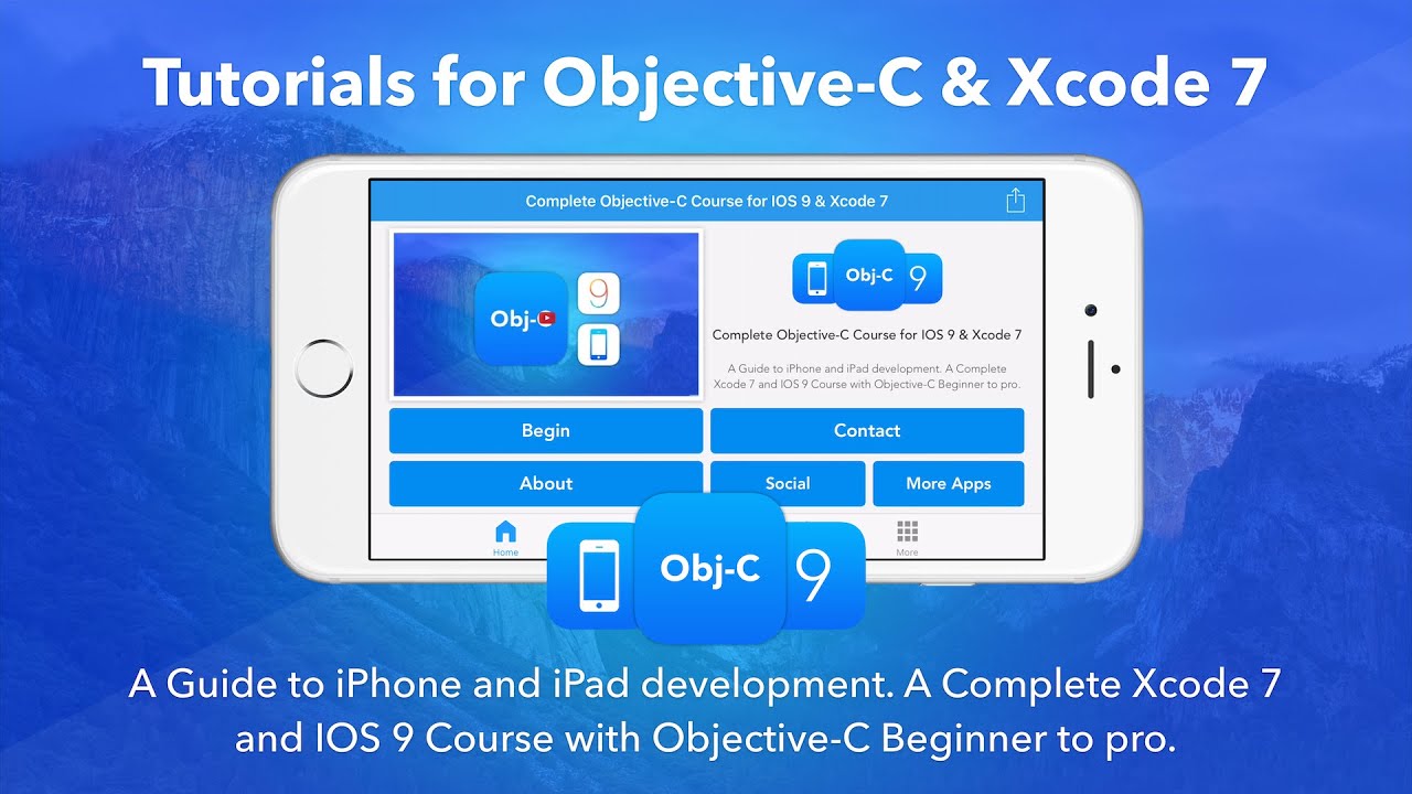 Objective C Tutorials For Xcode 7 Ios App Now Available Youtube