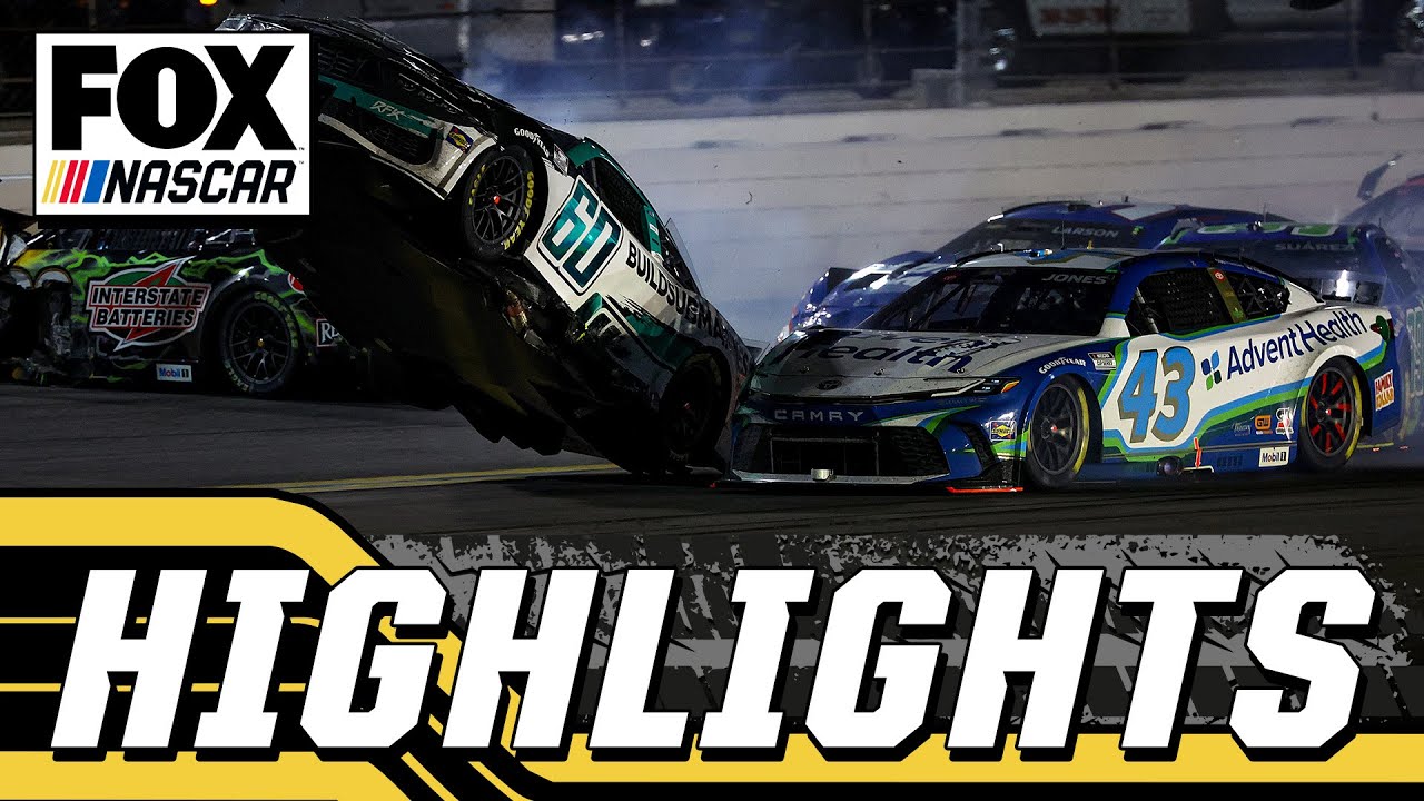 2025 Daytona 500 Highlights Nascar Cup Series On Fox Youtube