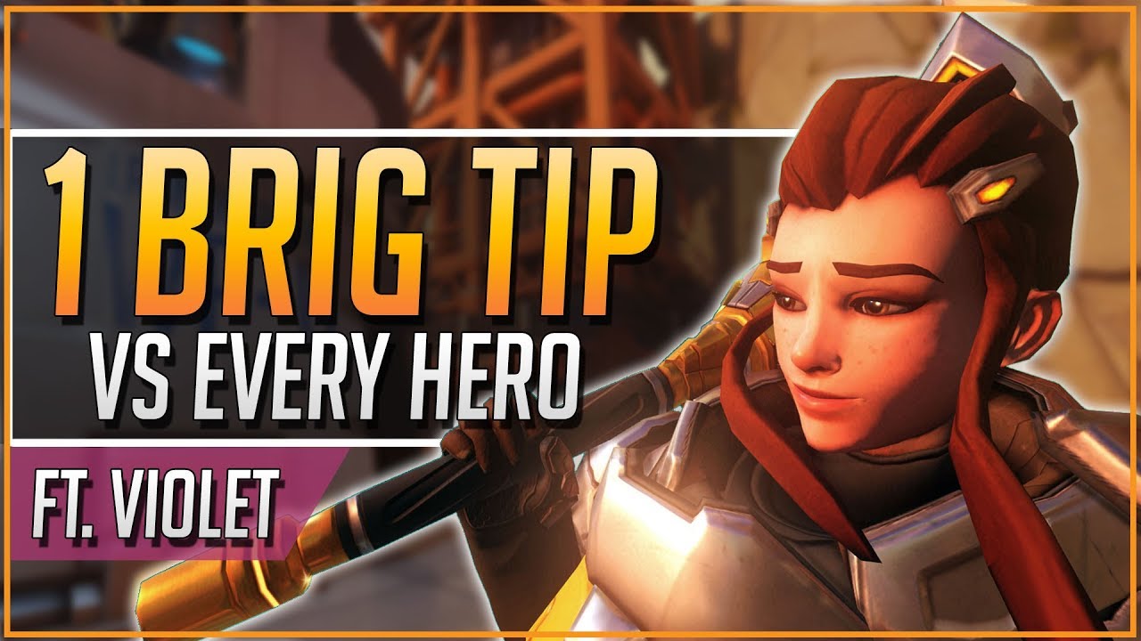 1 Brigitte Tip Vs Every Hero Ft Violet 2019 Youtube