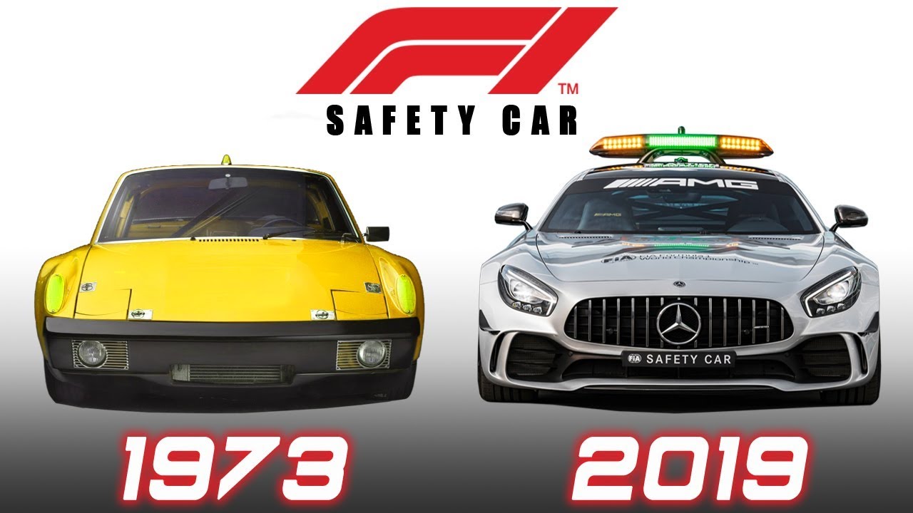 F1 Safety Cars Evolution 1973 2019 Youtube