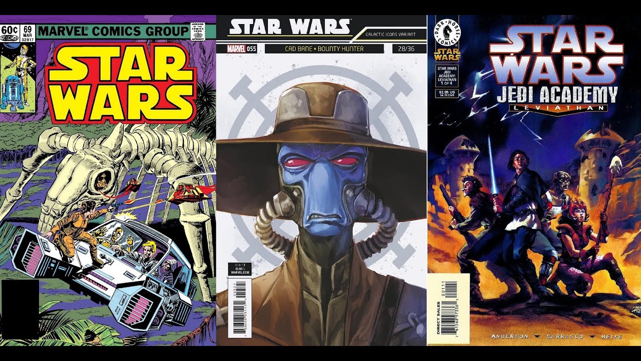 Star Wars Comic Book Haul 17 Cad Bane Key Comics Showcase