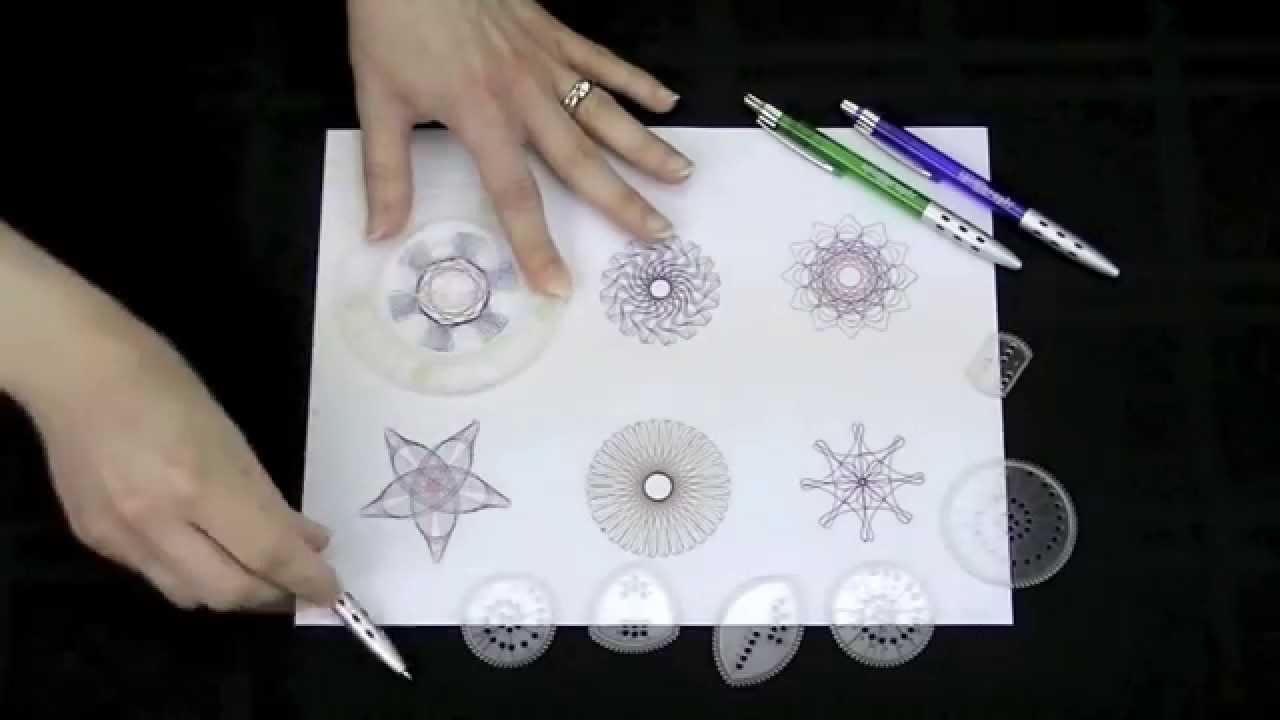 Spirograph Deluxe Set Youtube