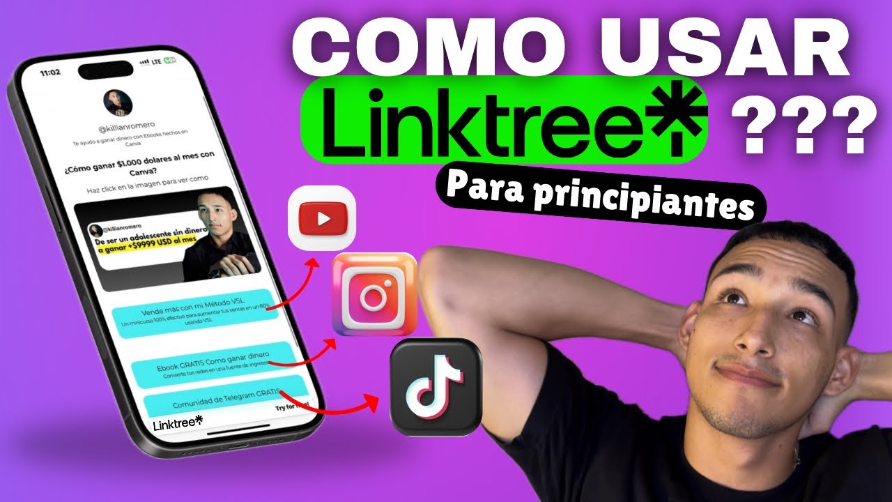 Como Usar Linktree Tutorial Linktree Para Instagram En Español Youtube