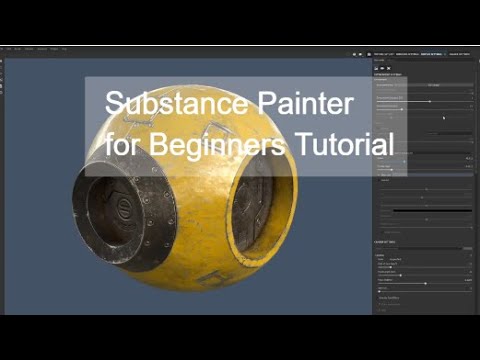 Substance Painter For Beginners Tutorial Youtube