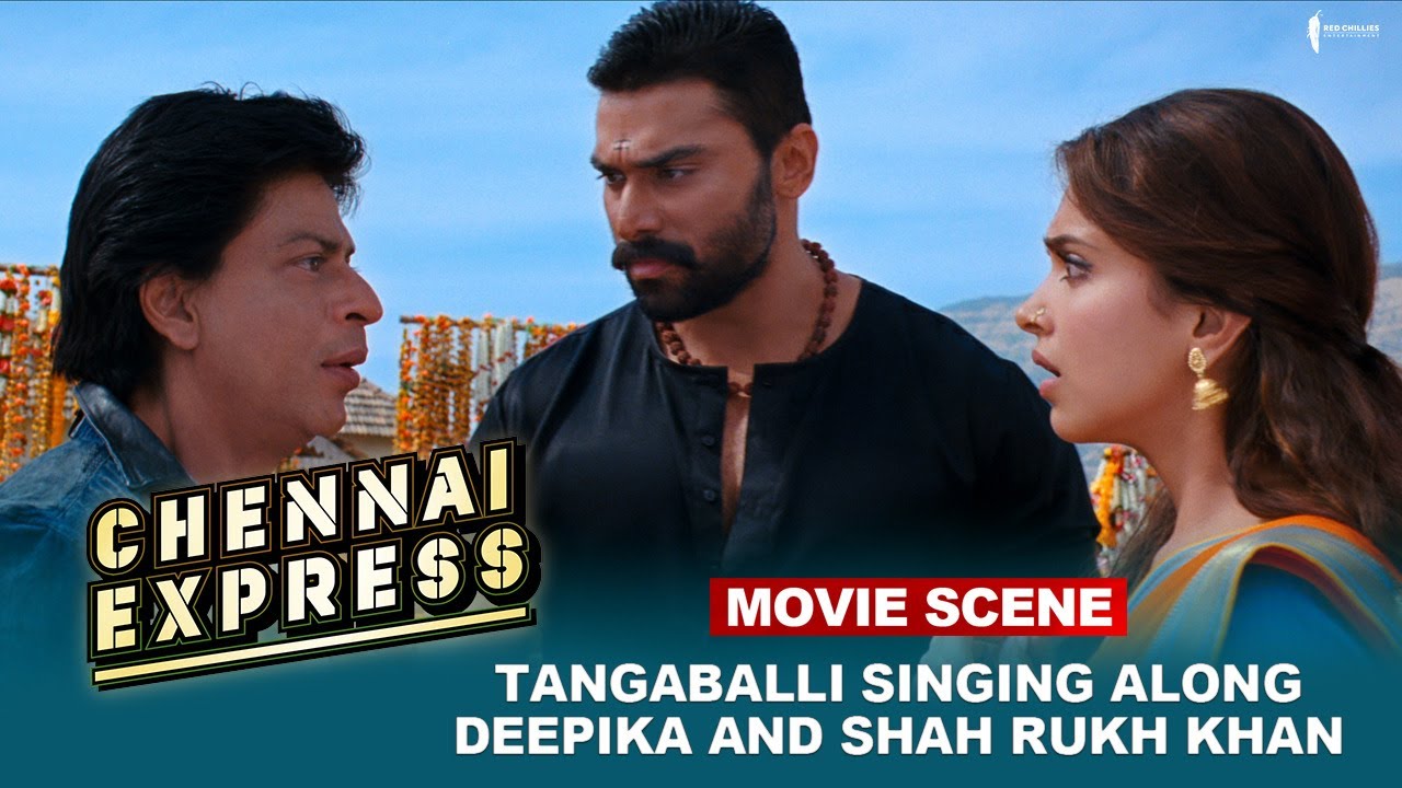Tangaballi Singing Along Deepika And Shah Rukh Khan Movie Scene