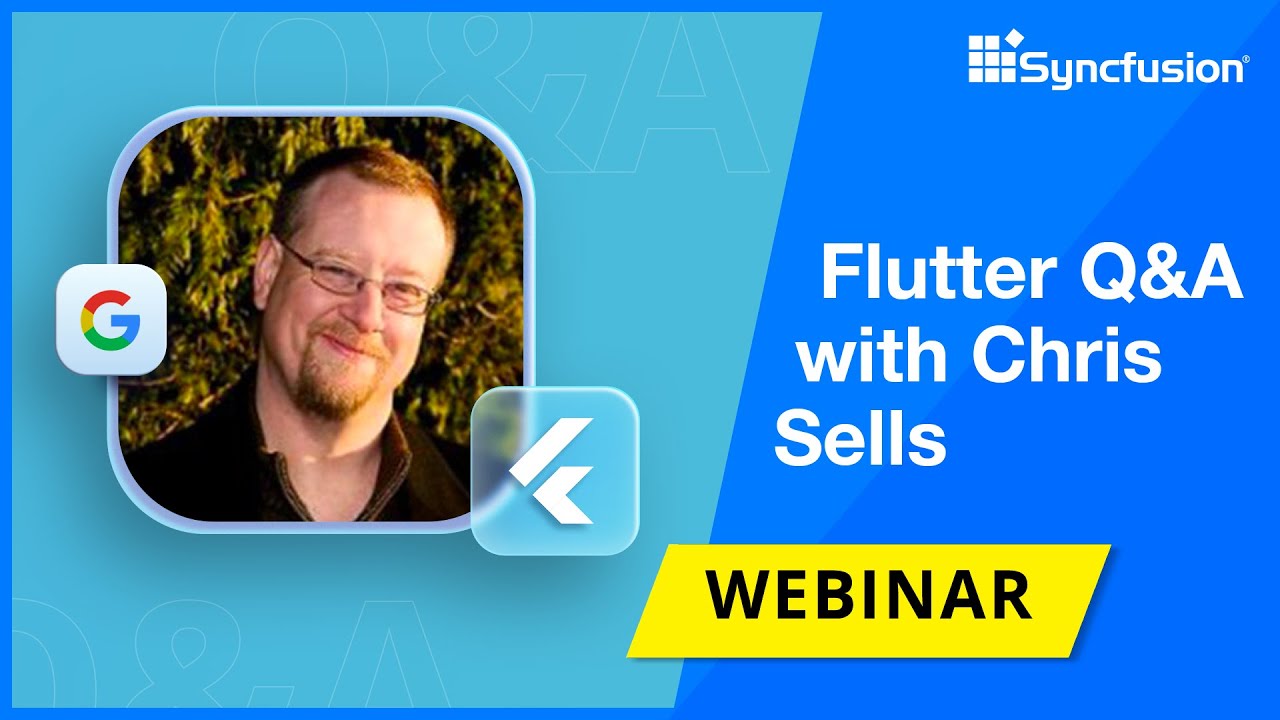 Flutter Q A With Chris Sells Senior Product Manager At Google On