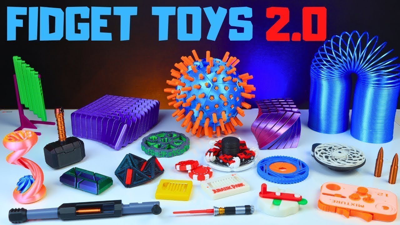 An Amazing Collection Of 3d Printed Fidget Toys