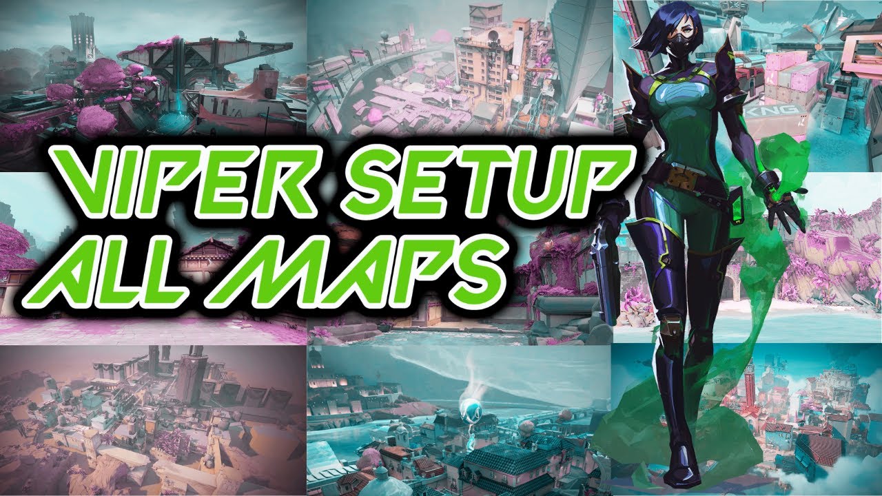 Consistent Viper Setups On All Maps Valorant Guide Viper Youtube