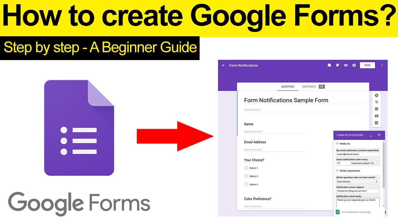 How To Create Google Forms A Beginner Guide Step By Step Google