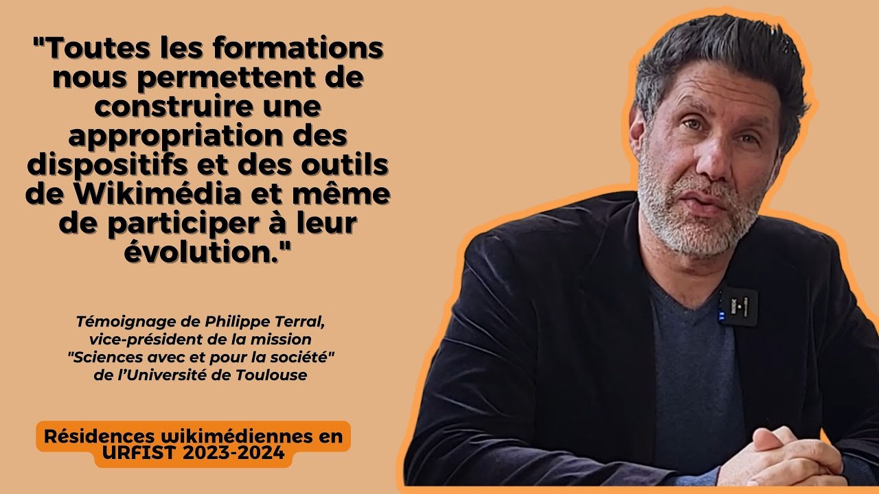 Entretien Philippe Terral I Résidence Wikimédia Urfist Toulouse Youtube