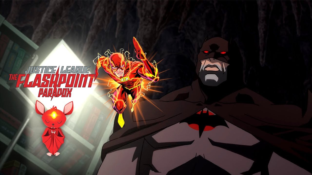Flash Meets Thomas Wayne Batman Justice League Flashpoint Paradox