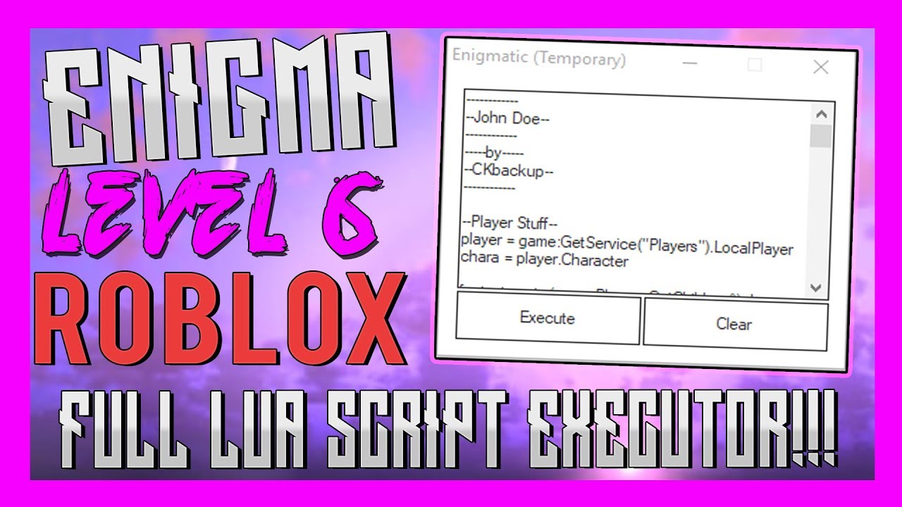 Free Script Executor Roblox 2017 Bfret