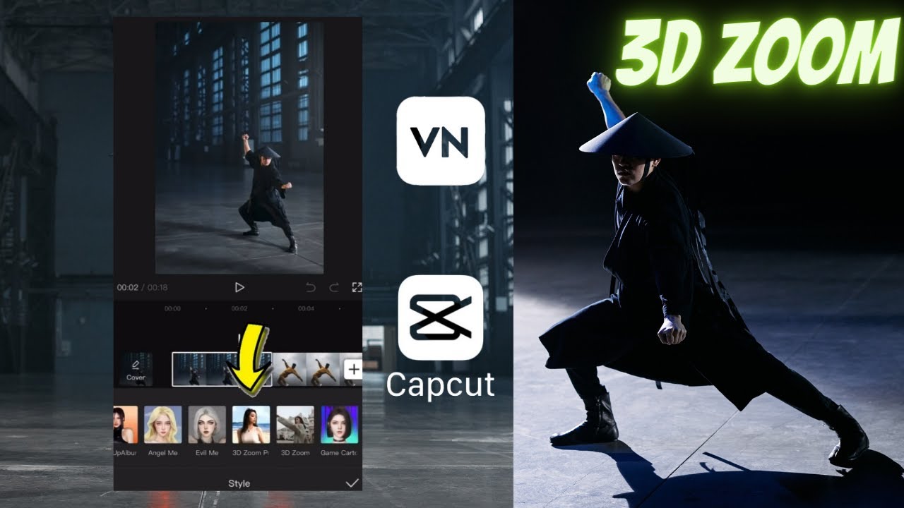3d Zoom Effect Tutorial Capcut Video Editing Tutorial Capcut 3d