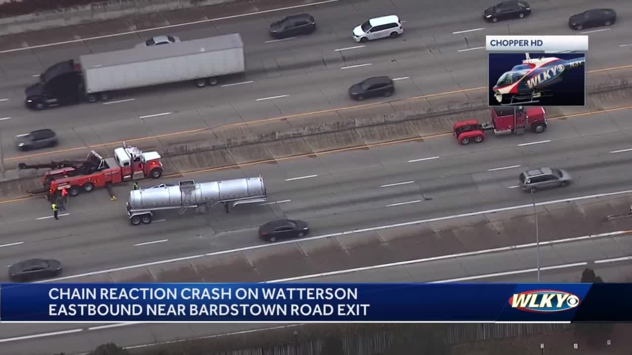 Multi Vehicle Crash On Watterson Near Bardstown Road Shut Down Lanes