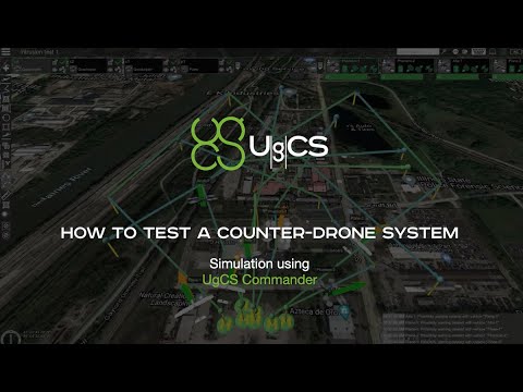 Manage Multiple Drones To Test Counter Drone System Using Ugcs