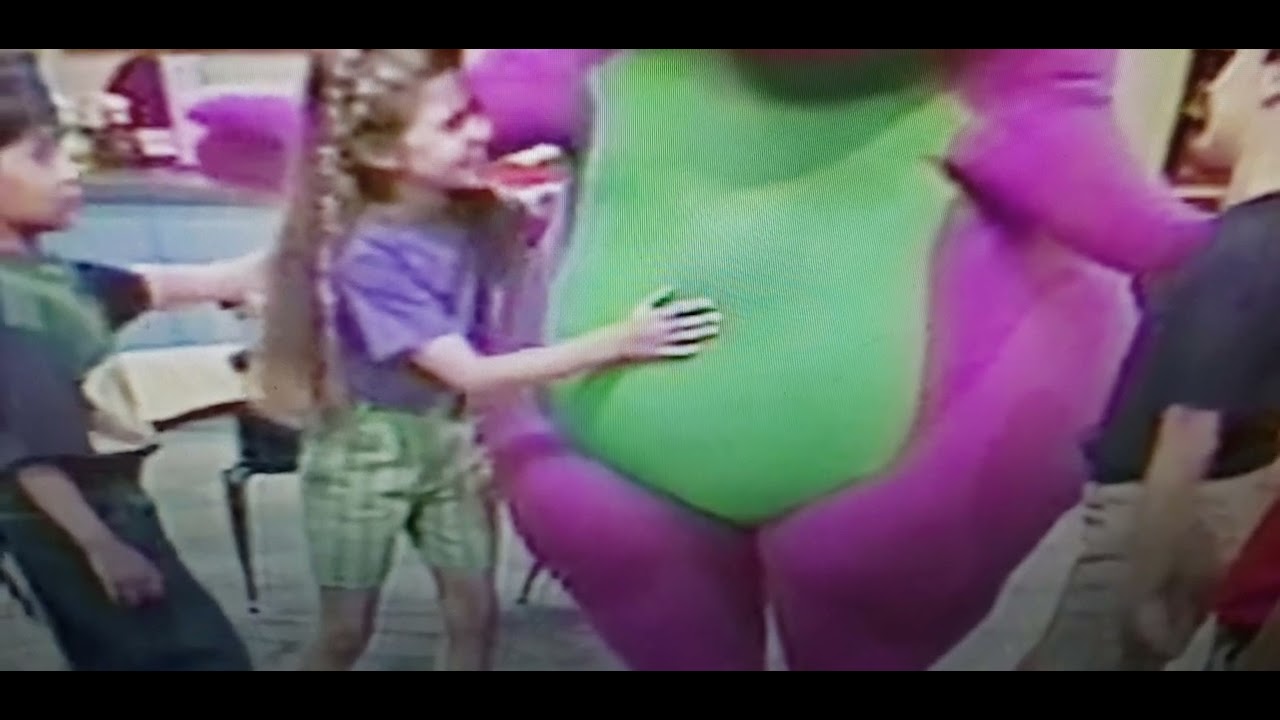 Barney Gets His Belly Tickled 0 5x Speed Slow Motion 0022 Youtube